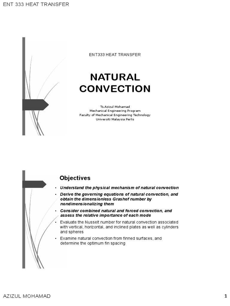 Chapter 9 Printable Handout PDF | PDF | Heat Transfer | Convection