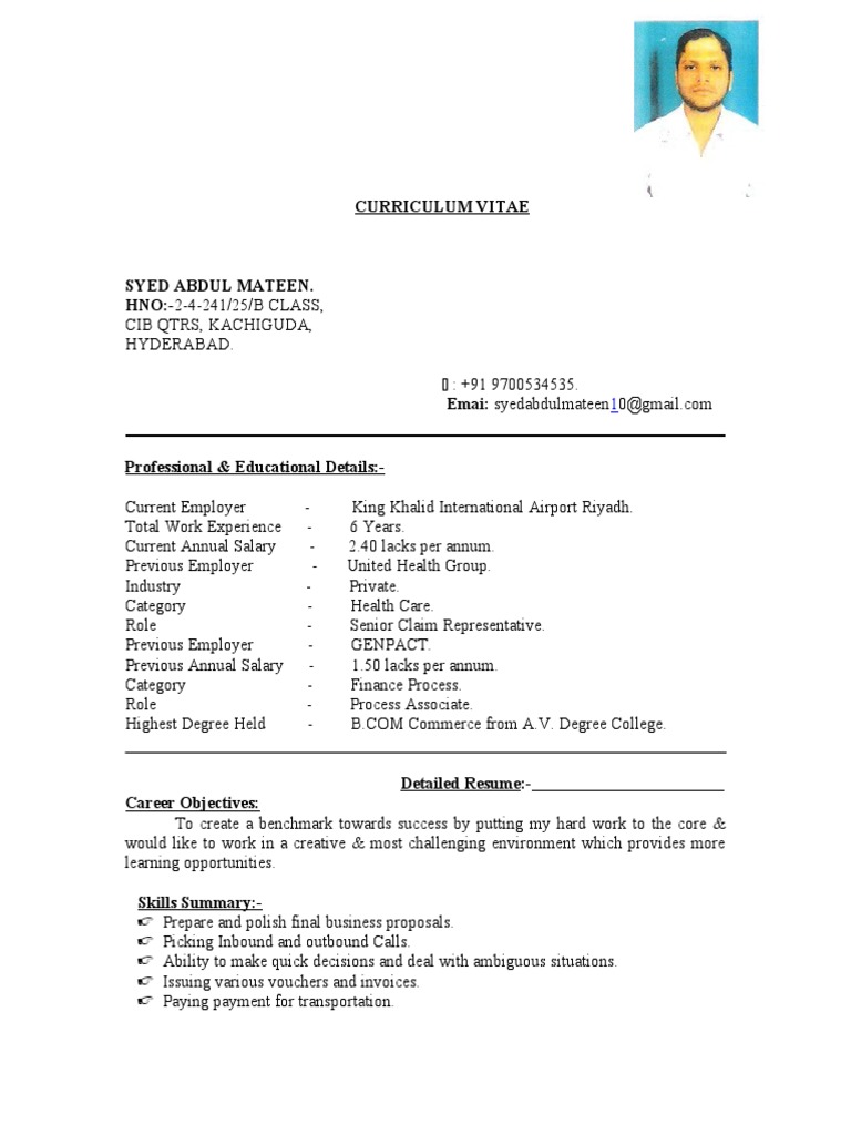 BPO Resume | PDF | Accounts Payable | Business