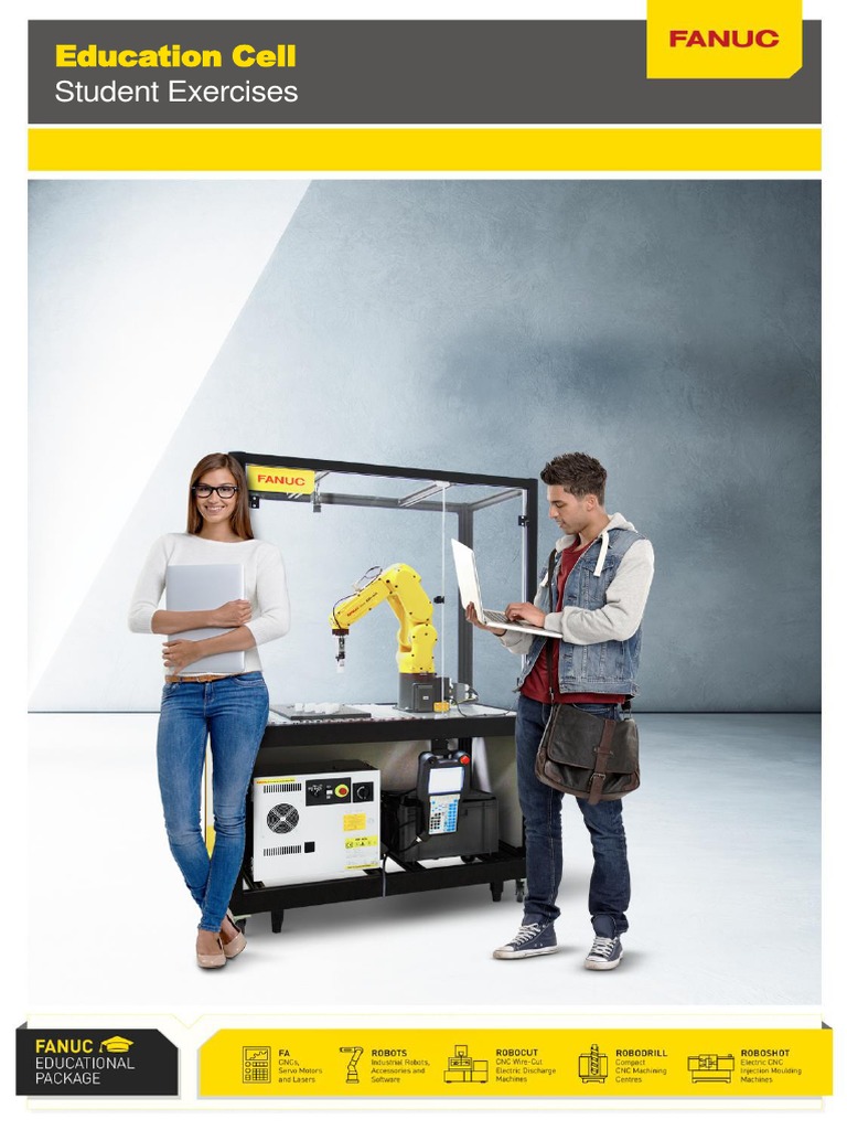 FANUC Educational Cell Exercises PDF | PDF | Cartesian Coordinate ...