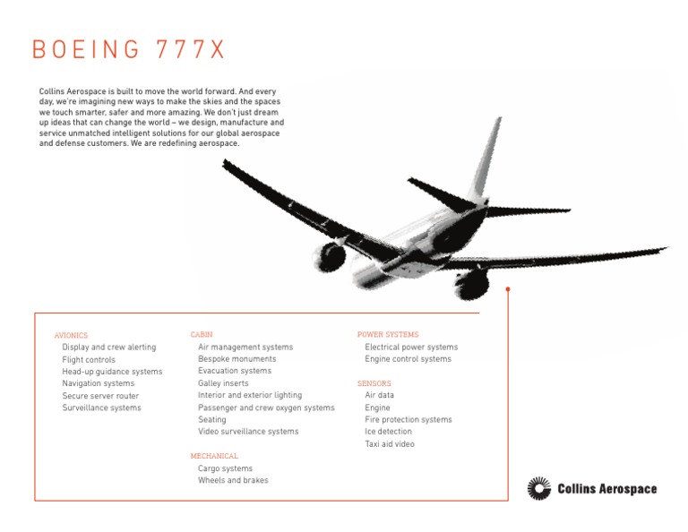 Boeing 777X: Avionics Cabin Power Systems | PDF