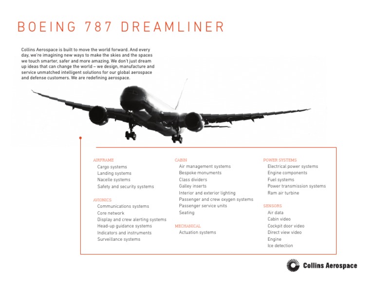 Boeing 787 Dreamliner Systems Overview | PDF