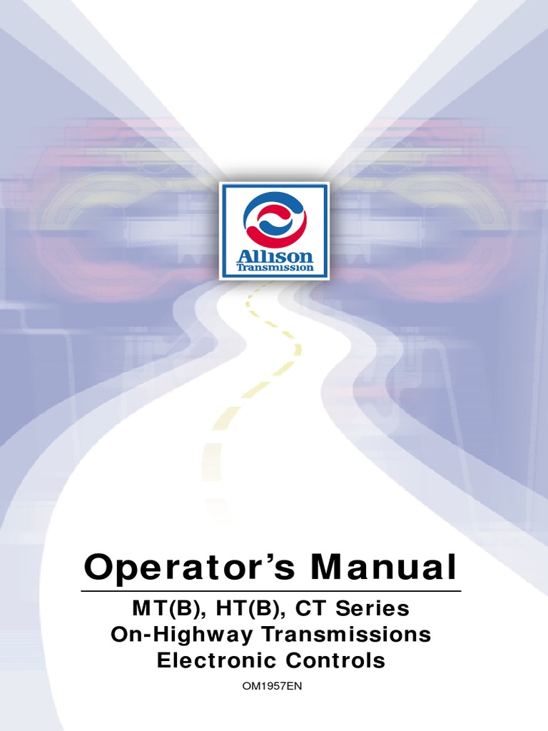 OM1957EN, MT, HT, CT Electronic Controls Operators Manual | PDF ...