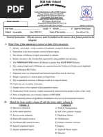 History Model Exam For Remedial Students | PDF