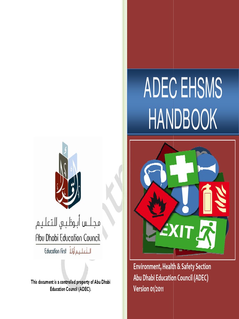 ADEC EHSMS Handbook Overview | PDF | Occupational Safety And Health ...