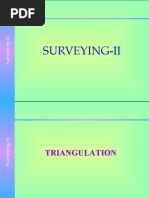 Lecture Note Triangulation and Trilateration PDF | PDF | Surveying | Sine