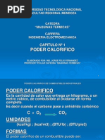 Tablas Poder Calorifico Combustibles PDF | PDF | Combustible diesel ...