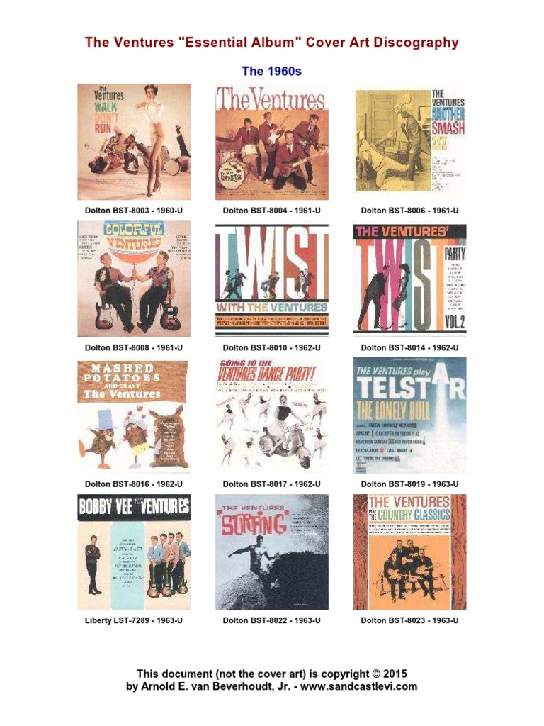 Ventures Cover Art | PDF | Mass Media | Written Communication