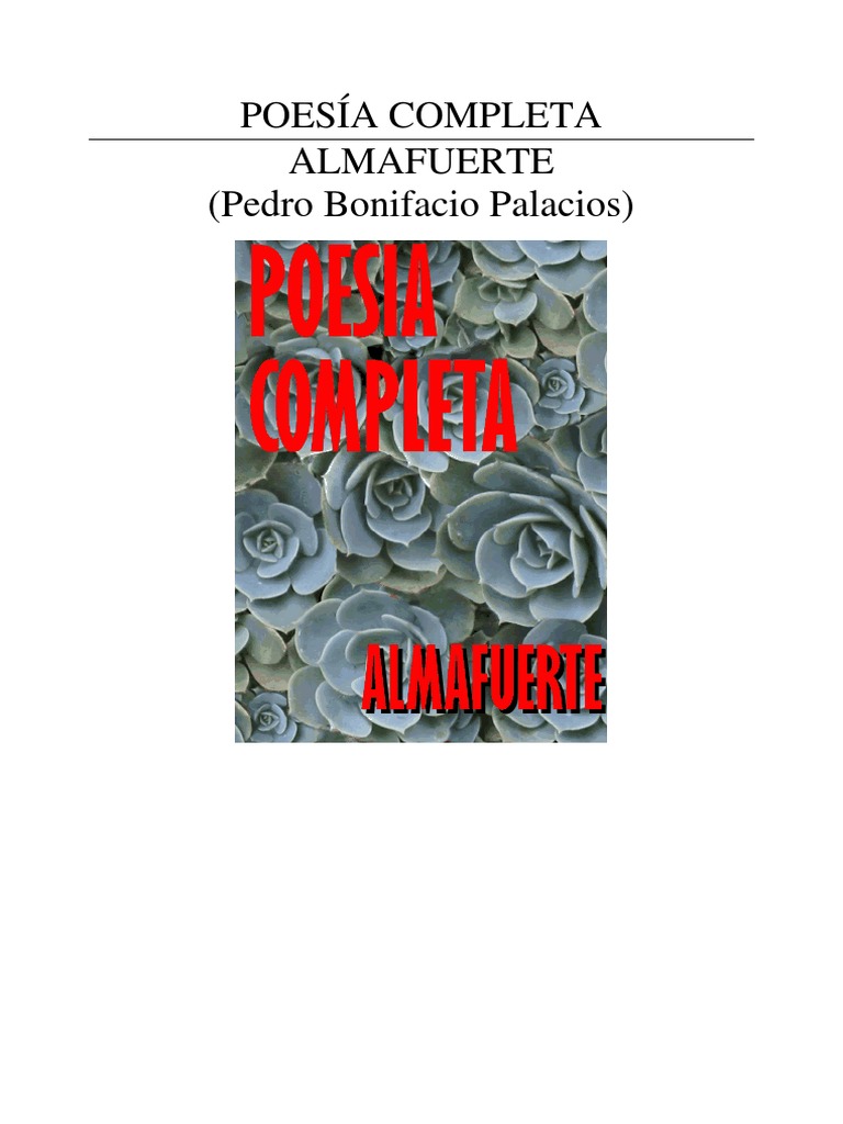 Poesía Completa de Almafuerte | PDF | Amor | Religión y creencia