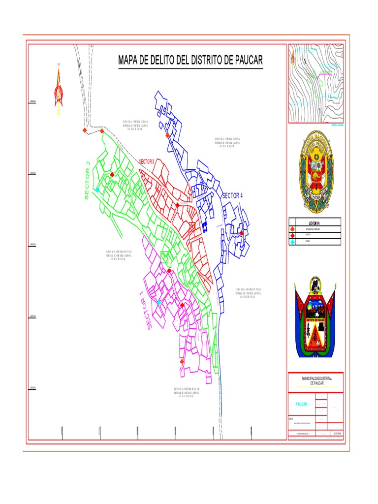 Mapa de Delito y Riesgo | PDF