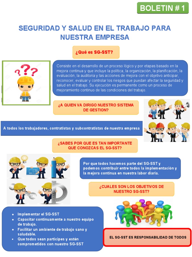 Cartelera SG SST | PDF