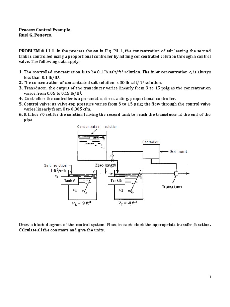 Process Control Pdf Process Control Systems Theory