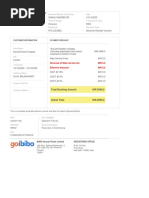 GOIBIBO Invoice | PDF | Invoice | Taxation