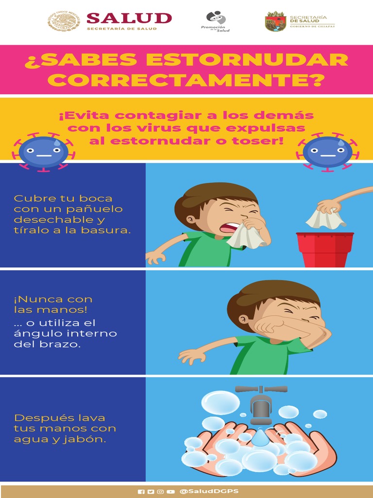 Sabes Estornudar Correctamente PDF | PDF