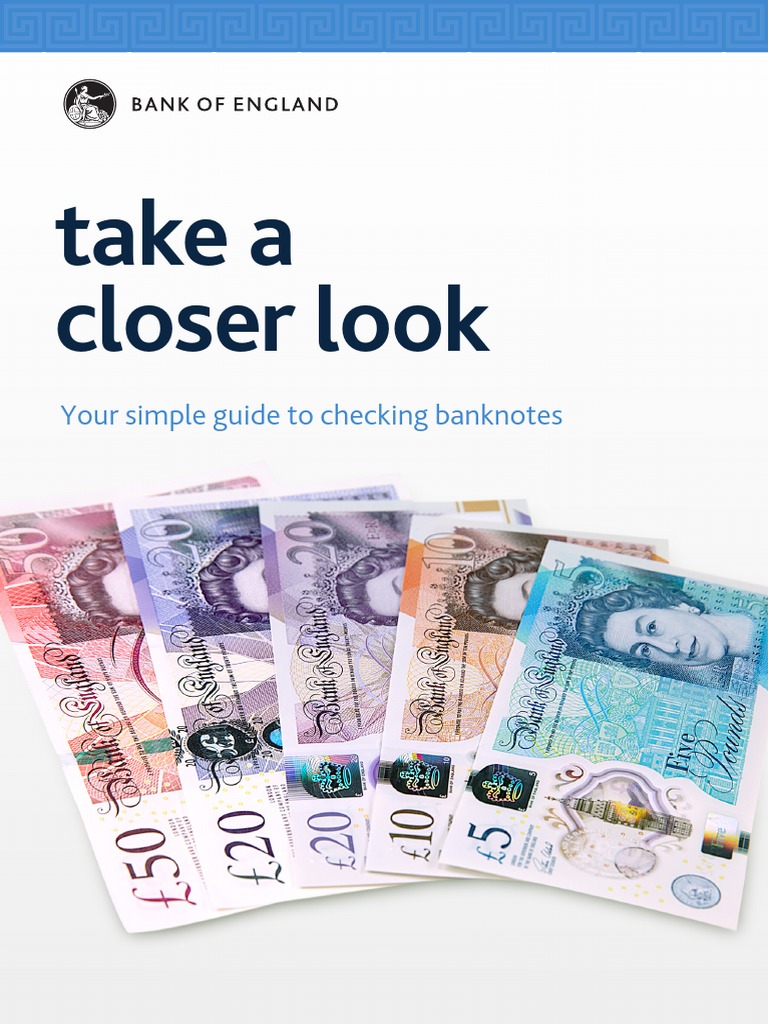 Checking Banknotes - UK | PDF | Banknote | Banks