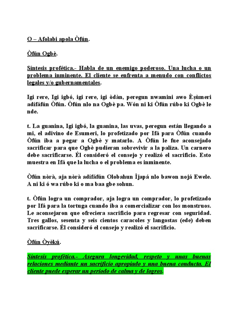 10 Òfún. | PDF | Naturaleza | Religión y creencia