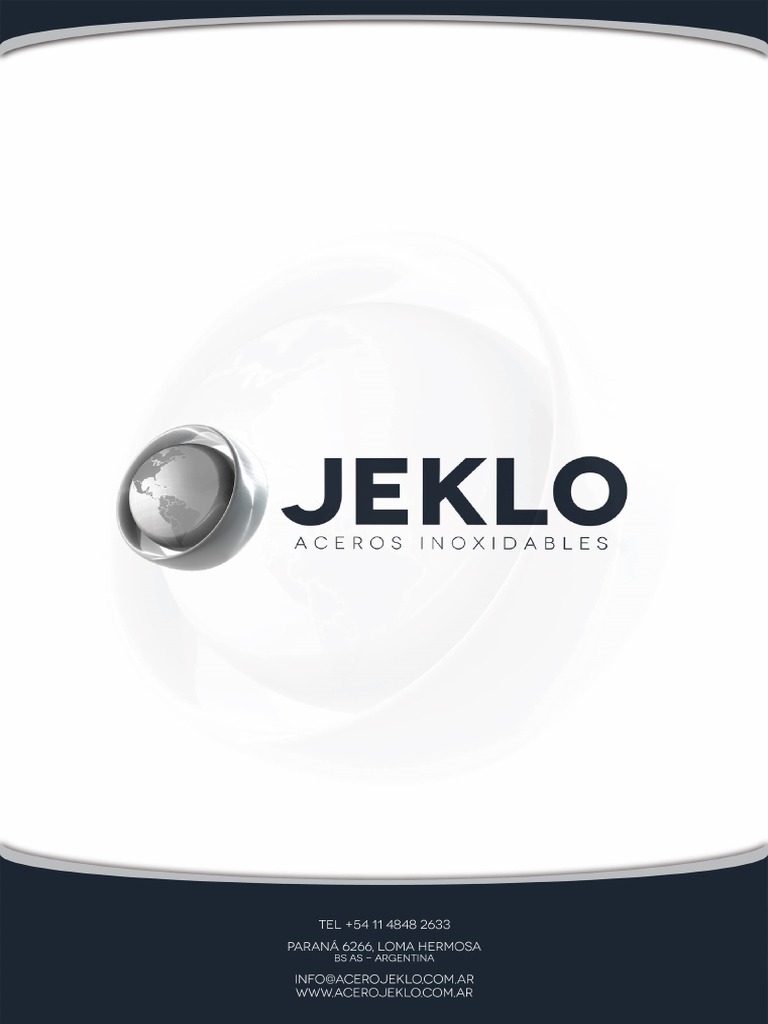 Jeklo - Catalogo Comercial 2019 | PDF
