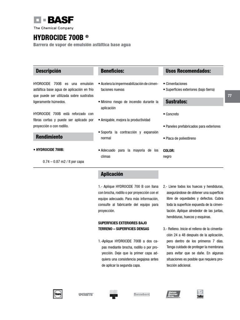 Hydrocide 700 B | PDF | Naturaleza