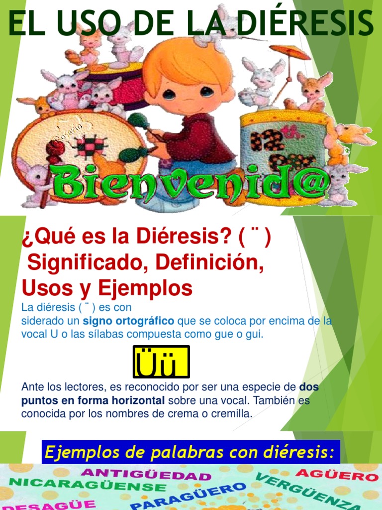 Uso de La Diéresis | PDF