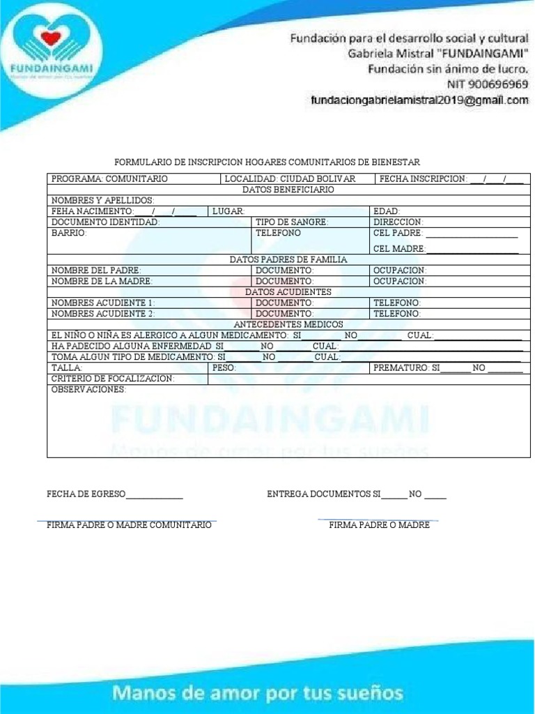 Formato Inscripcion | PDF