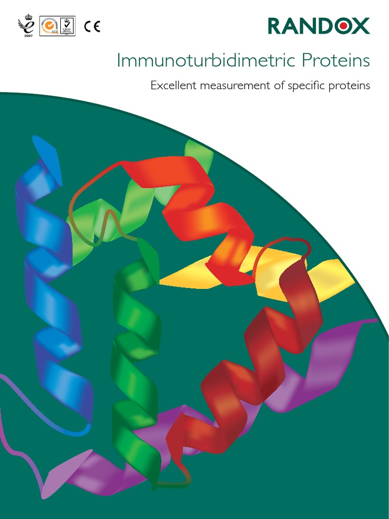 Randox - Immunoturbidimetric Proteins | PDF | Cholesterol | High ...