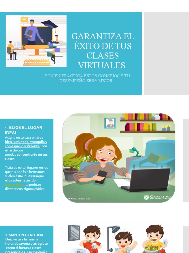Consejos para Clases Virtuales Exitosas | PDF | Aprendizaje ...