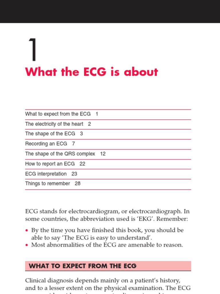 ECG Made Easy | PDF