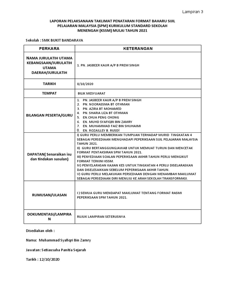 Laporan Ladap Sejarah | PDF