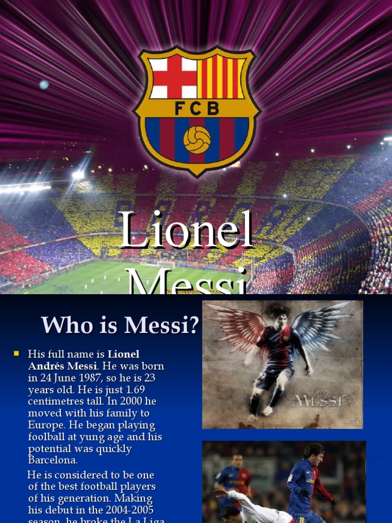 Lionel Messi | PDF | Lionel Messi | Fc Barcelona