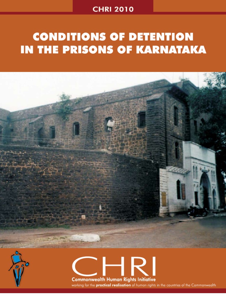Conditions of Detention in The Prisons of Karnataka | PDF | Prison