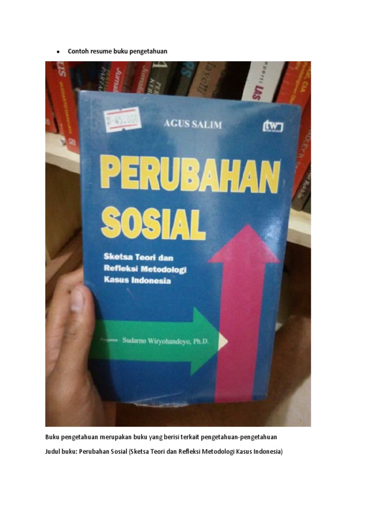 Contoh Resume Buku | PDF