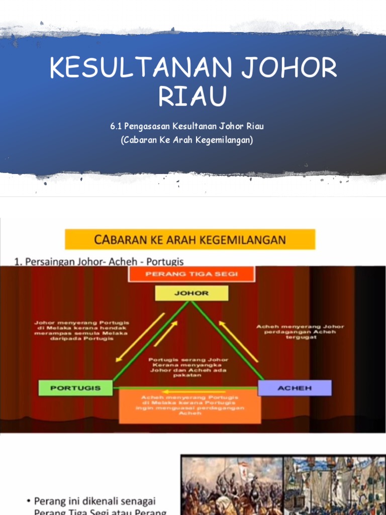 6.1 Pengasasan Kesultanan Johor Riau | PDF