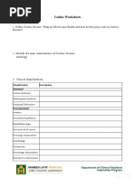 IBS Worksheet | PDF | Irritable Bowel Syndrome | Medical Diagnosis