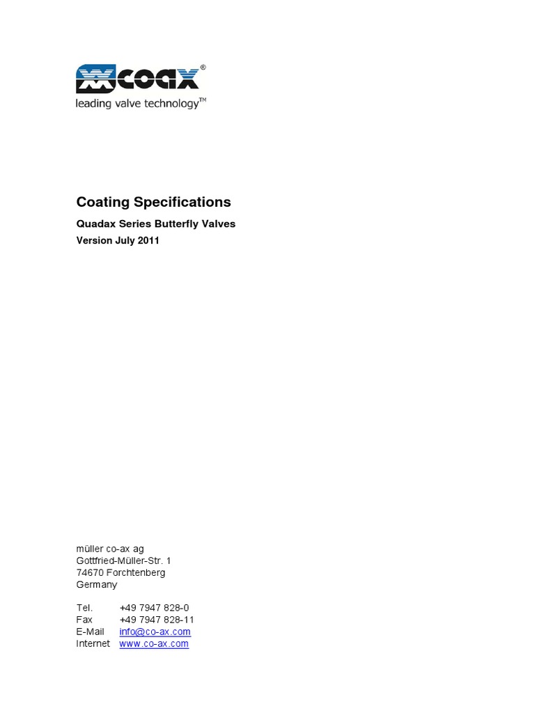 Coating Spec 01 PDF | PDF | Corrosion | Paint