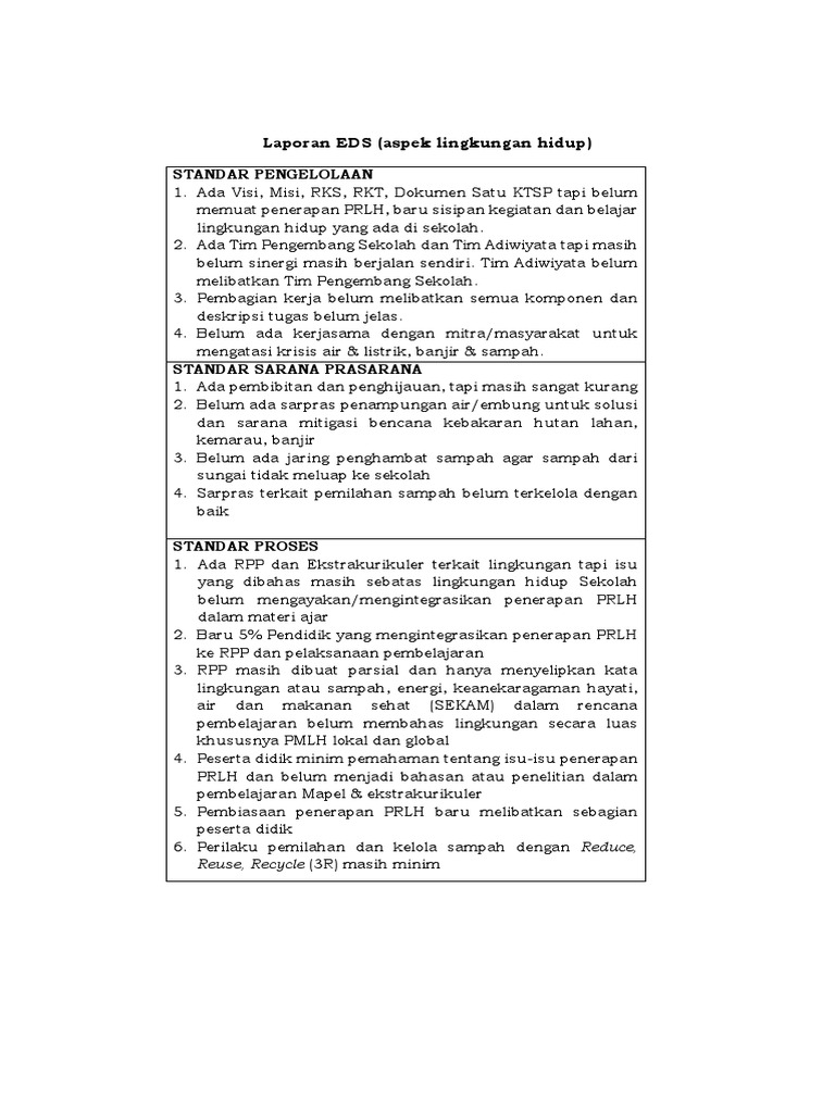 Contoh EDS | PDF