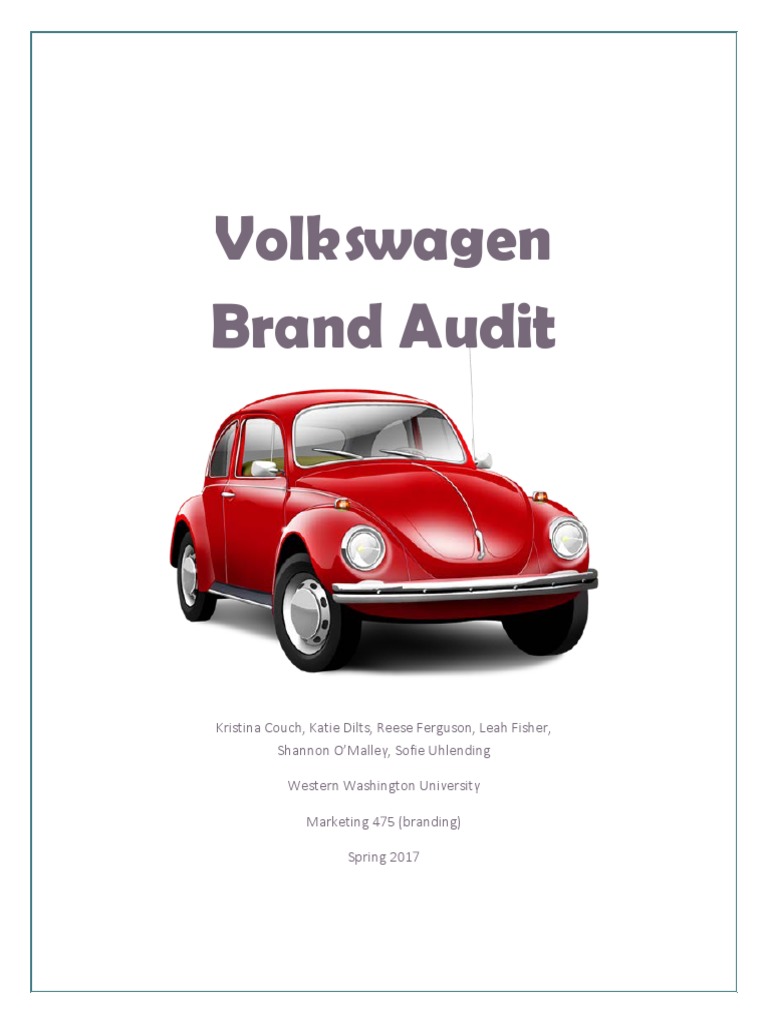 Volkswagen Brand Audit Report | PDF | Volkswagen | Brand