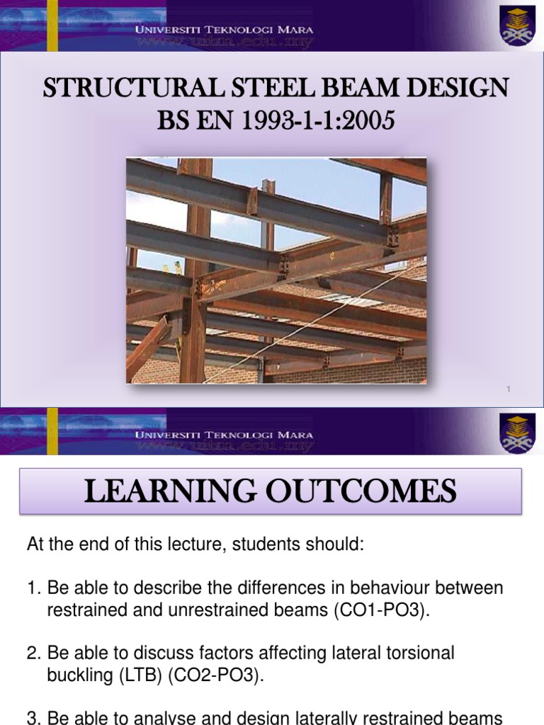 Design of Structural Steel Beams | PDF | Buckling | Bending