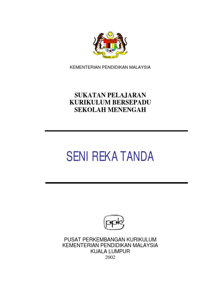 P.Vokasional - Seni Reka Tanda | PDF
