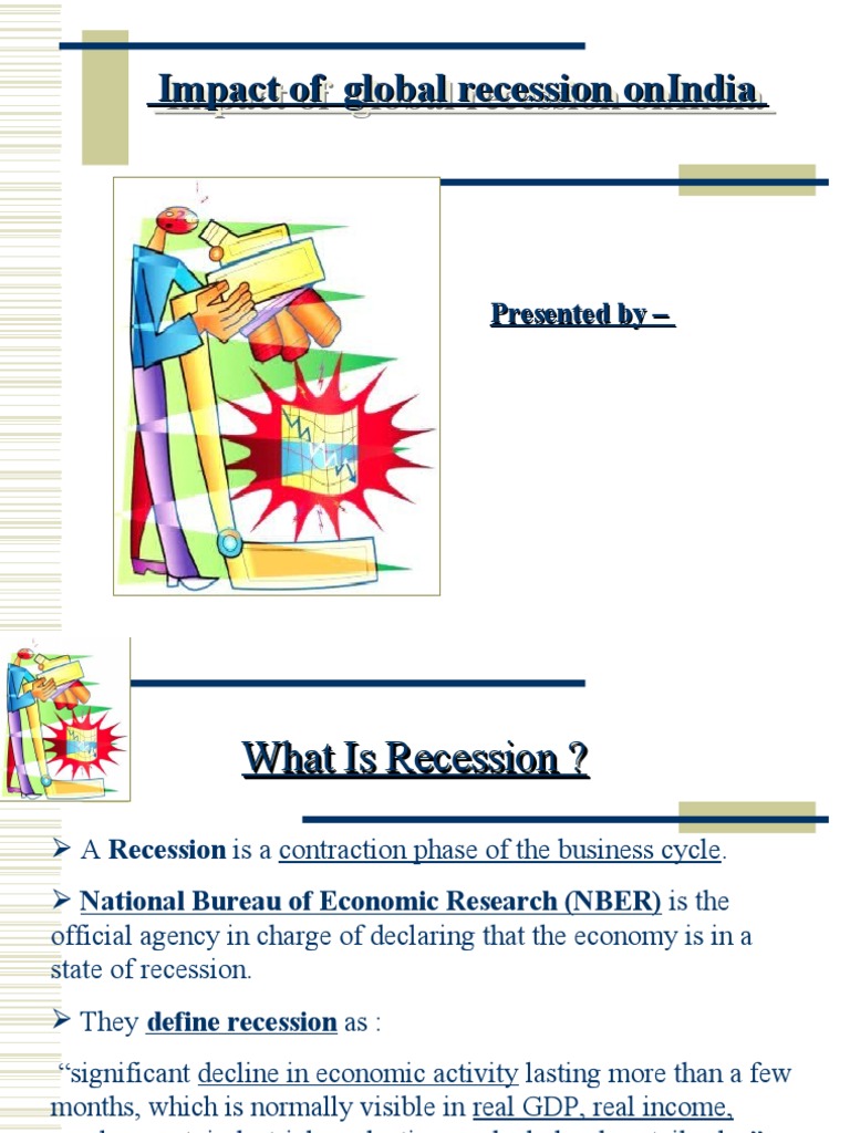 Impact of Global Recession on India | PDF | Recession | Economics