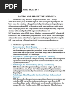 4 Contoh Soal Break Even Point BEP Jawabannya | PDF