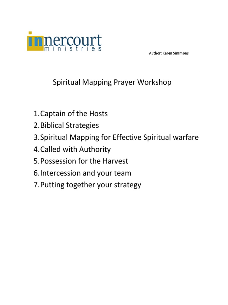 Spiritual Mapping | PDF | Spiritual Warfare | Satan