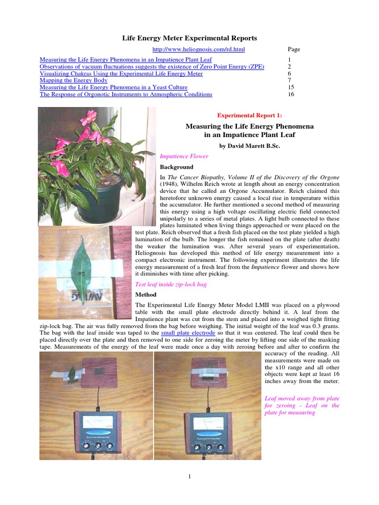 Life Energy Meter Experimental Findings | PDF | Amplifier | Rectifier