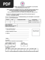 KSLU Appln For Passing Certificate | PDF