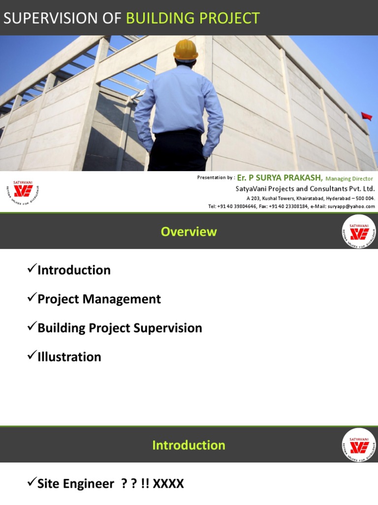 5-Supervision of Building Project PDF | PDF | Project Management | Asphalt