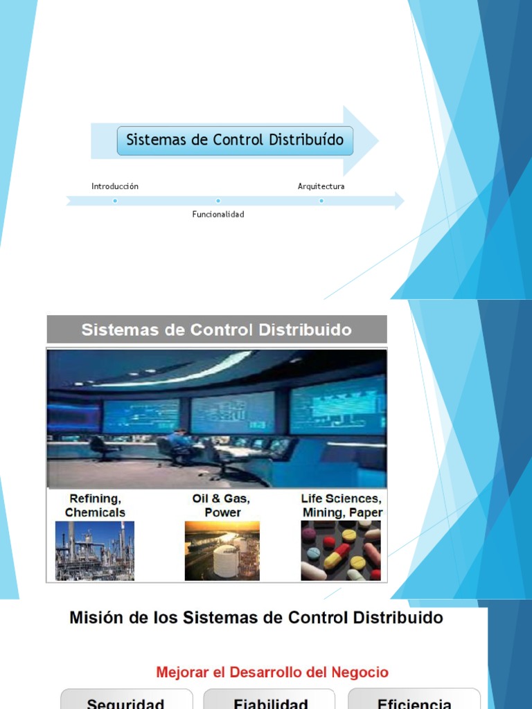 Sistema de Control Distribuido - IntroducciónR1 | PDF | Controlador ...