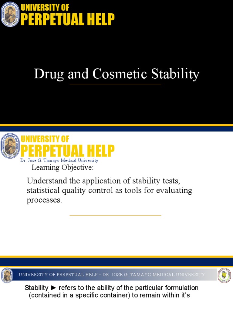 Stability Studies | PDF | Shelf Life | Subtropics
