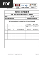 Ground Beam Construction Method Statement | PDF