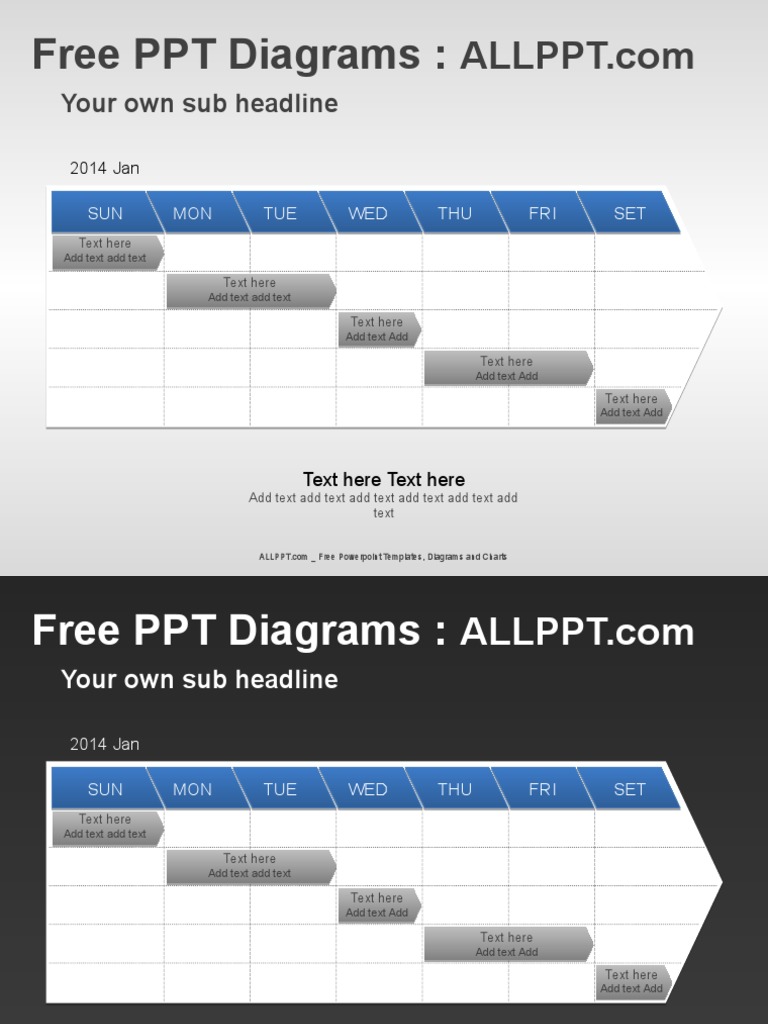 Project Timeline PPT Diagrams Standard | PDF