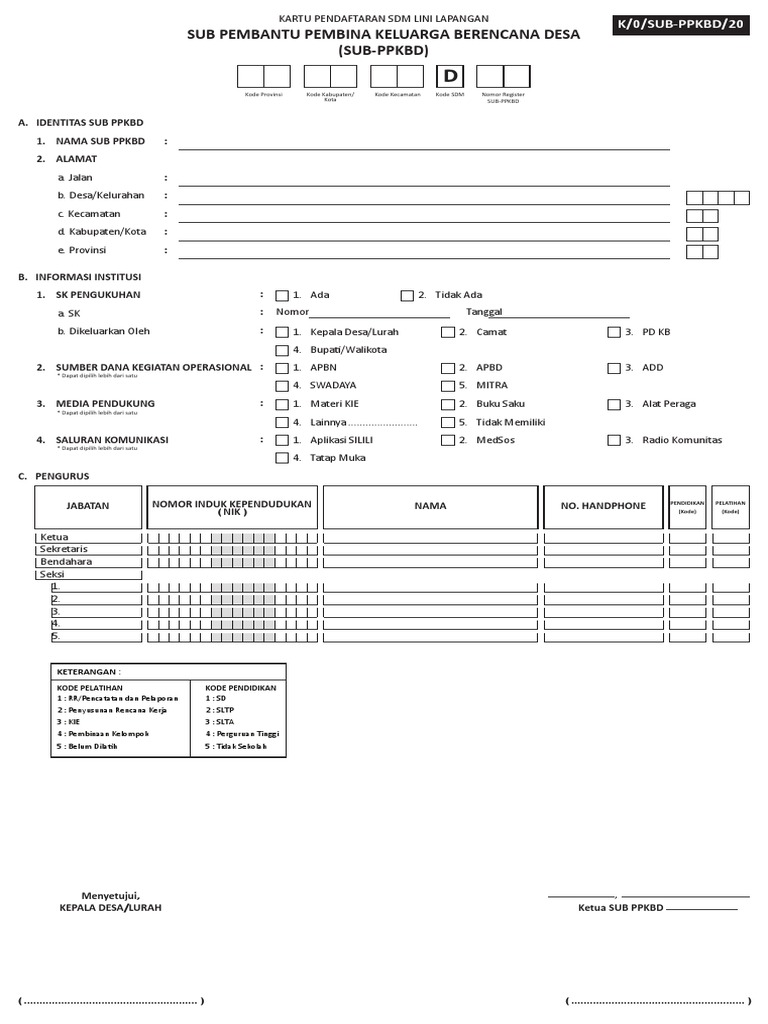 K 0 Sub-Ppkbd - 20 PDF | PDF