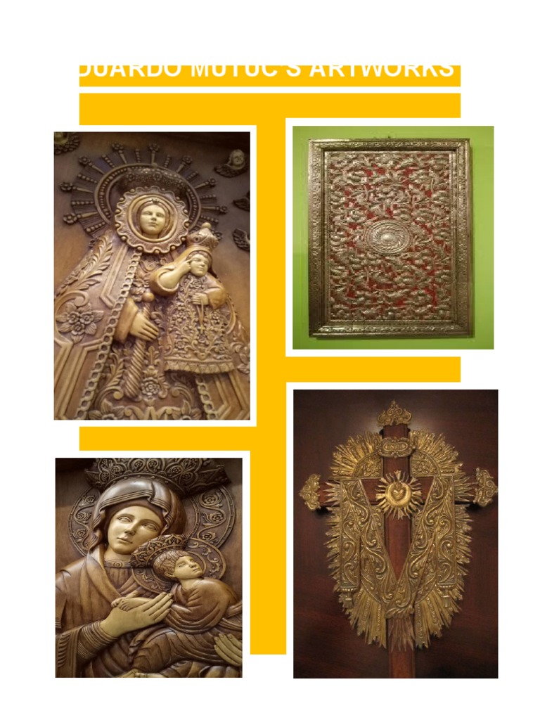 The Intricate Religious Artworks of Eduardo Mutuc: Focusing on ...