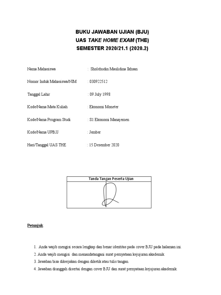 BJU - Ekonomi Moneter | PDF | Pengelolaan Keuangan & Uang